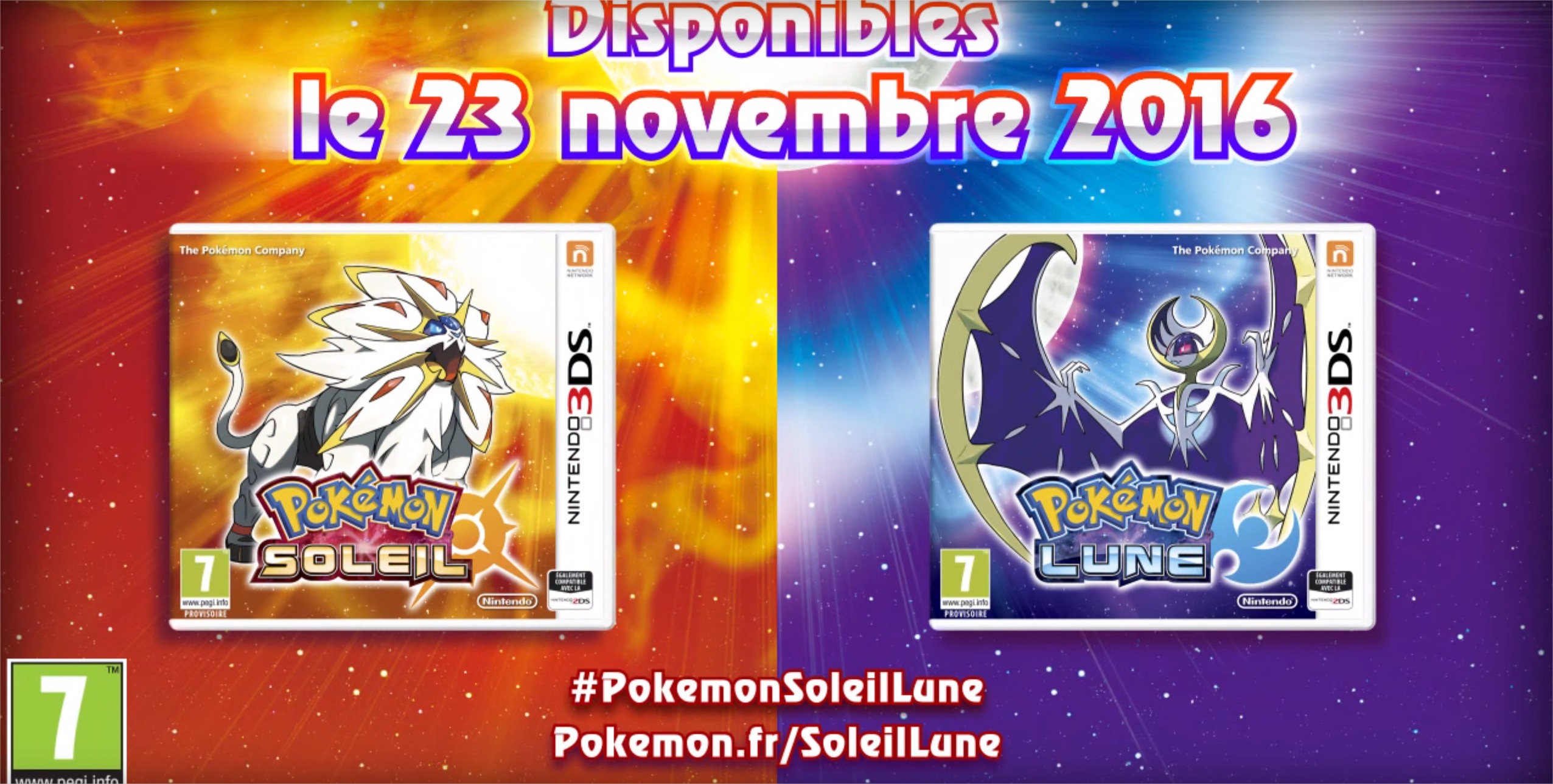 Pokemon Soleil et Lune : les Légendaires enfin révélés – LV1