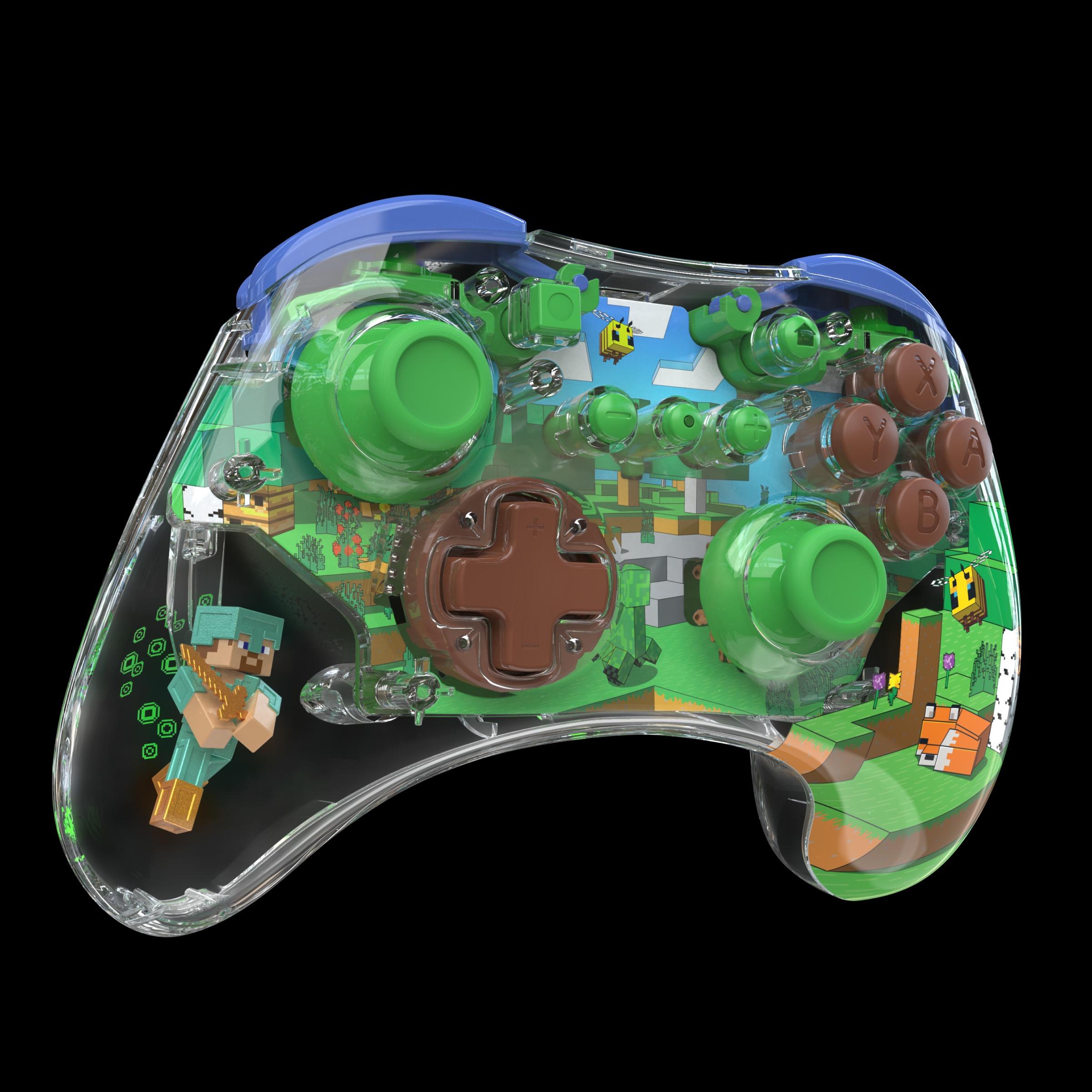 Turtle Beach : une manette Minecraft et un étui Switch qui brillent ...