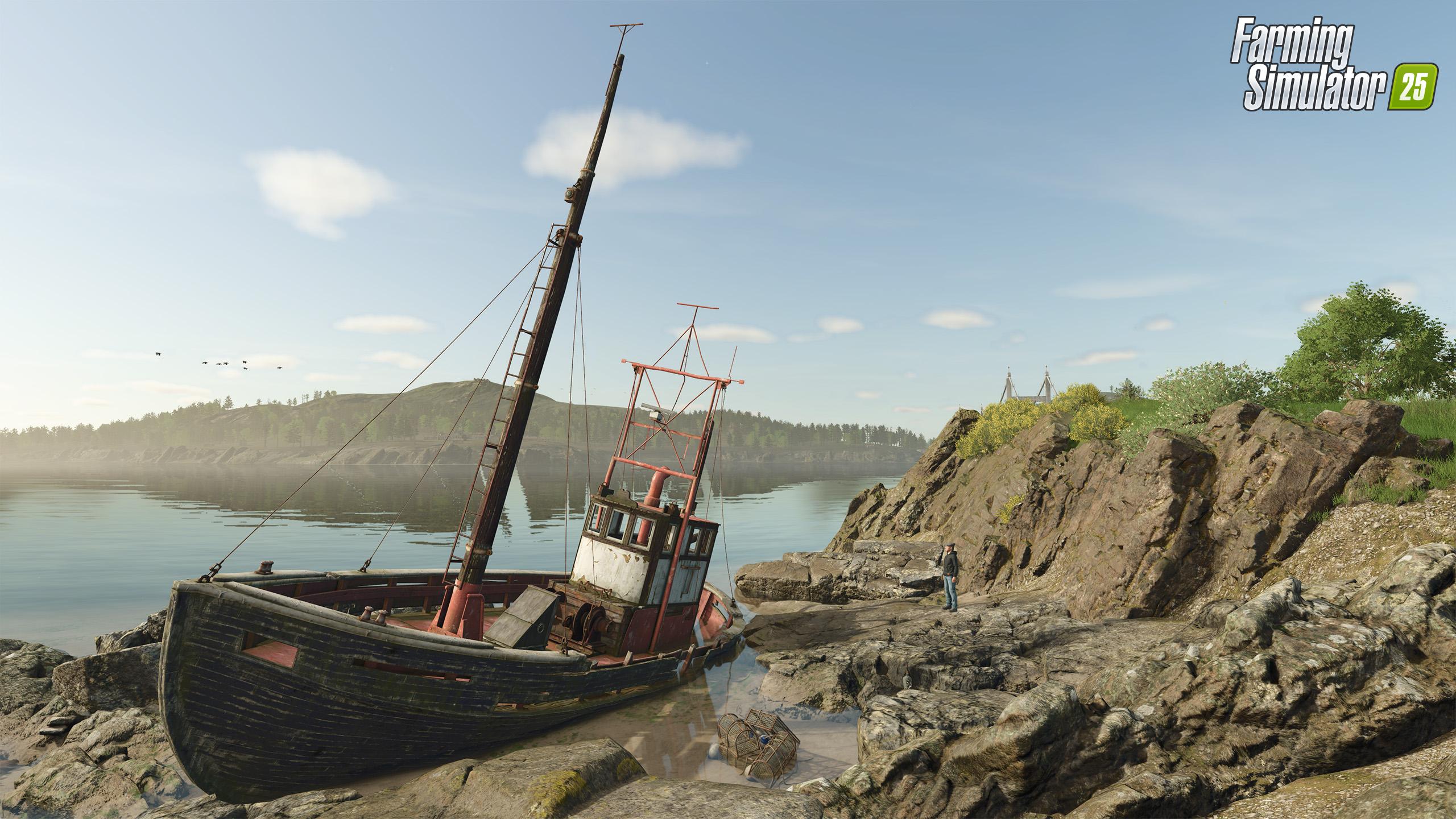 Farming Simulator 25 : cap sur l’Écosse avec la map Kinlaig et sa pêche ...